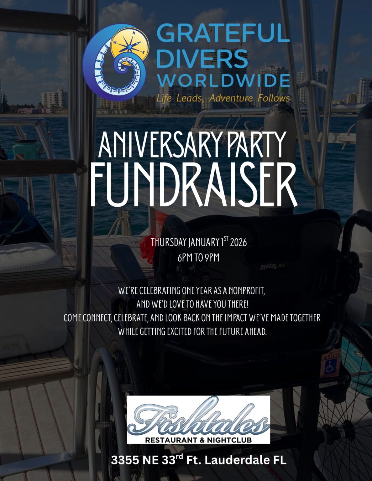 Grateful Divers Worldwide 1-Year Anniversary Fundraiser ...